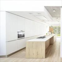 China Multifunctional White Kitchen Cabinet Diningroom Cabinets Wear Resistance for sale