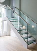 China Modern And Sturdy Glass / Stainless Steel Handrail With Easy Maintenance for sale