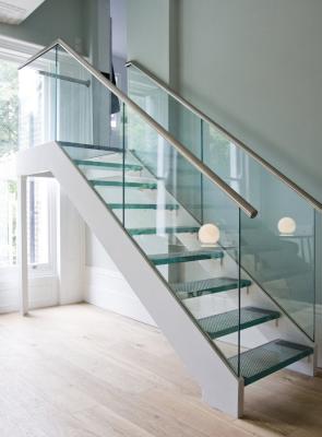 China Modern And Sturdy Glass / Stainless Steel Handrail With Easy Maintenance for sale