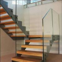 China Premium Glass Metal Railing Stainless Glass Handrail Abrasion Resistance for sale