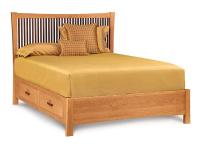 China Customization Versatile Solid Wood King Bed Full Size For Modern / Functional Home for sale