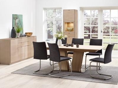 China Sleek And Functional Home Living Room Furniture Dining Room Table Set for sale