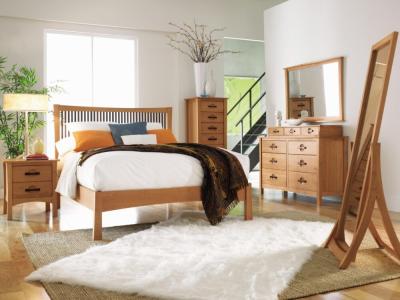 China Space Saving Stylish Wood Bedroom Furnitures 	Simple Installation for sale