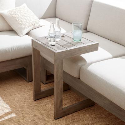 China Customized color Contemporary Outdoor Patio Furniture Modern Outdoor Side Table ODM for sale