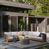 China Low Maintenance Black Deck Furnishings for Your Outdoor Space for sale