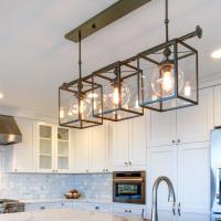China Dining Room 3 Light Pendant Adjustable Voltage 110-240V Dining Table Drop Lights for sale