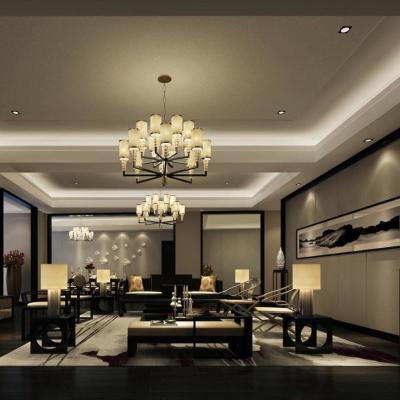 China Simple Installation Living Room Ceiling Chandelier Modern / Traditional Style for sale