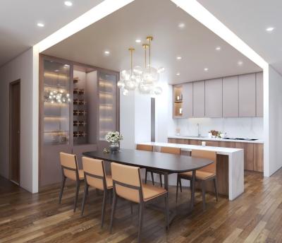China Premium Modern Dining Table Ceiling Light Home Decor Dining Room Pendant Lamp for sale
