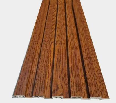 China Moistureproof 3D Interior Wall Panels PVC Film Decorative Indoor Wall Panels for sale