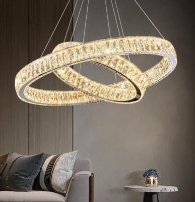 China Fashionable Modern Living Room Hanging Lights Color Adjustable for sale
