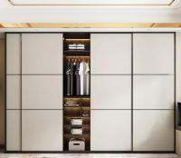 China Customizable Bedroom Fitted Wardrobes Sliding Door Bedroom Wardrobes Fashionable for sale
