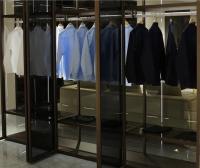 China Easy To Clean Glass Bedroom Wardrobes Modern Wardrobe Closet Exquisite Design for sale