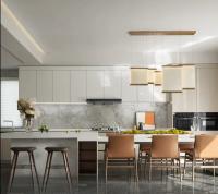 China Customization Deluxe  Fitted Kitchen Cabinet Units For Storage And Organization for sale