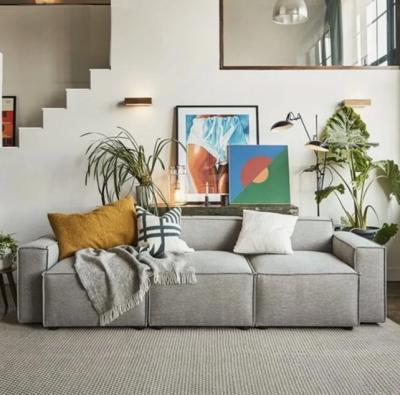 China Customization Modern Living Room Furniture Fabric Sofa Set High Standard for sale