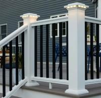 China Corrosive Resistant Stainless Steel Glass Railing For Decks And Balconies Customizable for sale