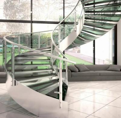 China Fashionable Stainless Steel Glass Handrail Perfect Combination For Any Space Antirust for sale