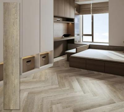 China High Scratch Resistance Spc Floor Tiles Spc Herringbone Floor Stain Resistance for sale