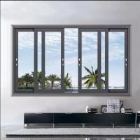 China Aluminum Window For Easy Access And Smooth Operation With Horizontal Opening Pattern for sale