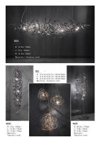 China Customizable Home Lighting For Locker Room Balcony And Garden Crystal Metal Glass And More Shade Materials for sale