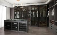 China Customized Wood Stainless Steel Wardrobe for Modern Decor for sale