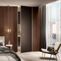 China Waterproof WPC Interior Door 45mm Thickness Fire Retardant CE Certified for sale