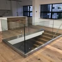 China Custom Stainless Steel Glass Handrail for Indoor Outdoor Use for sale