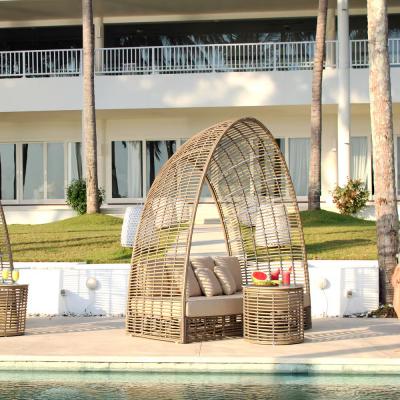 China Modern Outdoor Furniture Set with UV-Resistant PE Rattan, 6-Piece for sale