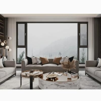China Modern Aluminum Window with 15 Years Life Span Aluminum Alloy Frame and Acrylic Material for Residential and Commercial Buildings for sale