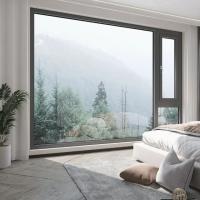 China Modern Aluminum Window with Acrylic Material and Stainless Steel Hardware for Contemporary Design for sale