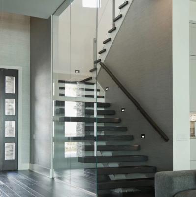 China Customized Steel And Glass Handrail Easy To Clean And Maintain For Indoor And Outdoor for sale