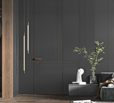 China Gym WPC Door With 90/120/140/180/200/260mm Door Frame For Easy Installation for sale