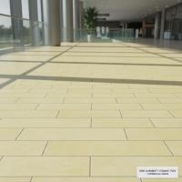 China High Durability Ceramic Tiles in Light Yellow with Tiling Installation for Commercial Use for sale