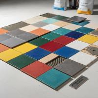 China Non-combustible Ceramic Wall Tiles with Durable Surface and Thin-set Mortar Or Adhesive Installation for sale