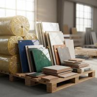 China Insulation Home Building Materials Including Glazed Polished and Unpolished Tile Types Residential Construction Supplies for sale