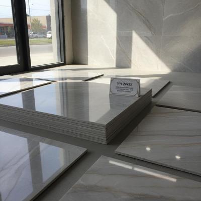 China Polished Tile Type 24x24 Inches Home Building Materials Flooring and Wall Tiles Suitable for Residential Building Projects for sale