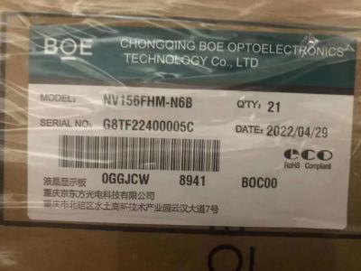 China 400CD/M2 30PIN BOE Monitor Panel PC LCD Module 15.6 Inch NV156FHM-N6B TFT LCD Display Panel for sale