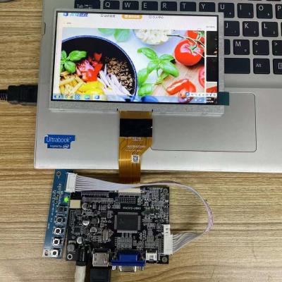 China 7Inch Innolux Car LCD Display NJ070NA-23A with 500 cd/m² Brightness 1024×600 Pixels and 40 Pin Connector for sale