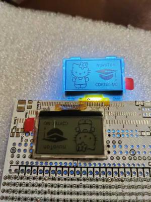China 1.1inch 128*64pixels COG LCD Panel Industrial LCD Display with AIP31567A Driver for sale