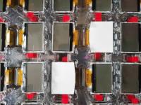 China 1.1inch 128*64pixels COG LCD Panel Industrial LCD Display with AIP31567A Driver for sale
