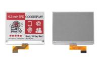 China 4.2inch 3-Color E Ink Display with 10s Fast Refresh and Partial Update for Electronic Shelf Labels for sale