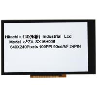 China Hitachi 6.2Inch Industrial LCD Display 640X240Pixels 90cd/M2 24PIN LCM CSTN-LCD Panel for sale