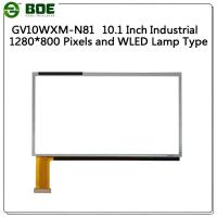 China BOE GV101WXM-N81 10.1 Inch Industrial LCD Panel with 1280*800 Pixels and WLED Lamp Type for sale