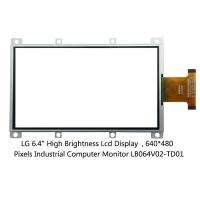 China LG 6.4 Inch 640x480 Pixels 250cd/m² Brightness Industrial LCD Display TFT-LCD Panel for sale