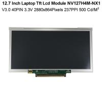 China BOE 12.7 Inch Laptop LCD Module NV127H4M-NX1 V3.0 40PIN 3.3V 2880x864 Pixels 500 cd/m² TFT LCD Display Panel for sale