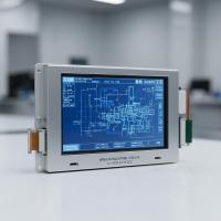China Hitachi 5.7 Inch 320x240 Pixels 140cd/m2 Industrial LCD Display FSTN-LCD Panel for sale