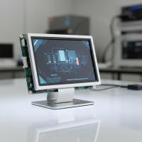 China PVI 6.4 Inch 320*234 Pixels Industrial LCD Display with 330 cd/m² Brightness PA064DS1 LCD Panel Module for sale