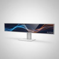 China BOE 28 Inch Stretched LCD Display DV280FBM-NB0 with 800cd/m2 Brightness and 1366*256 Pixels Resolution for sale