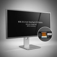 China BOE 23.2 Inch Stretched LCD Monitor with 500cd/m2 Brightness and 40 Pin Connector for High Resolution Display for sale