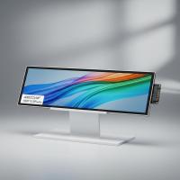 China 400CCD/M2 Stretched Bar LCD Display with 1920*515Pixels Resolution and 30Pin Connector for sale