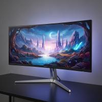 China LG 34inch 3440×1440 109PPI 300Cd/M2 Computer Gaming Monitor LM340UW2-SSA1 LCD Display for sale